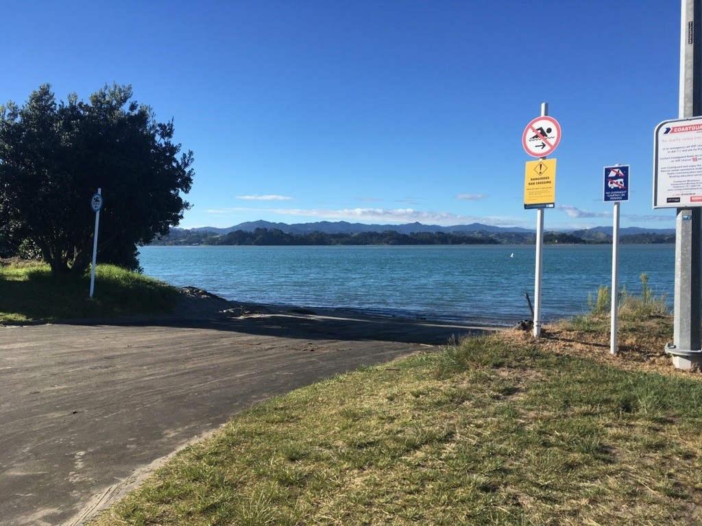 Ohiwa Harbour Ohope Spit Recreation Reserve boat ramp | Swim Guide
