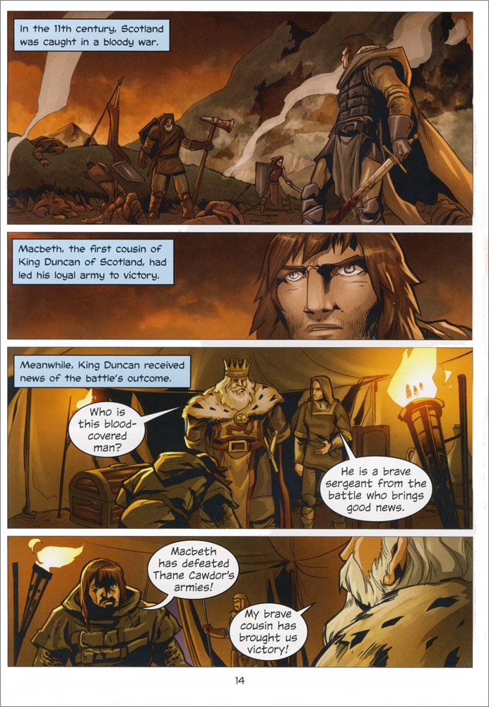 Macbeth Graphic Novel, English: Teacher's Discovery