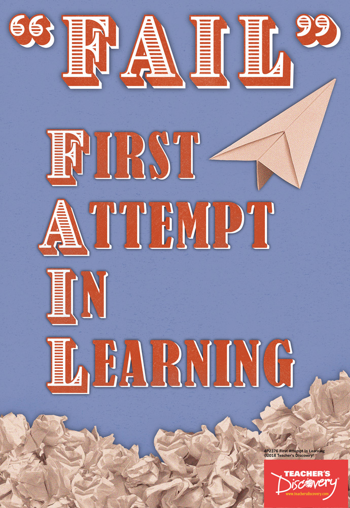 FAIL Mini-Poster, Mini-Posters: Teacher's Discovery