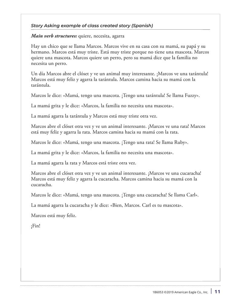 Elementary CI: Comprehensible Input for the K–5 World Language ...