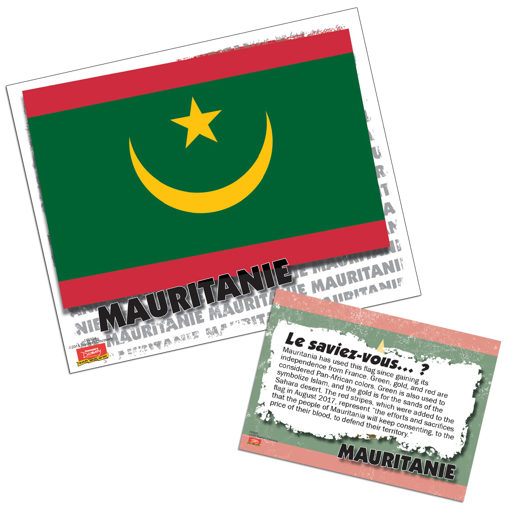 Flags of French-Speaking Countries Bulletin Board Set, Flags: Teacher's ...