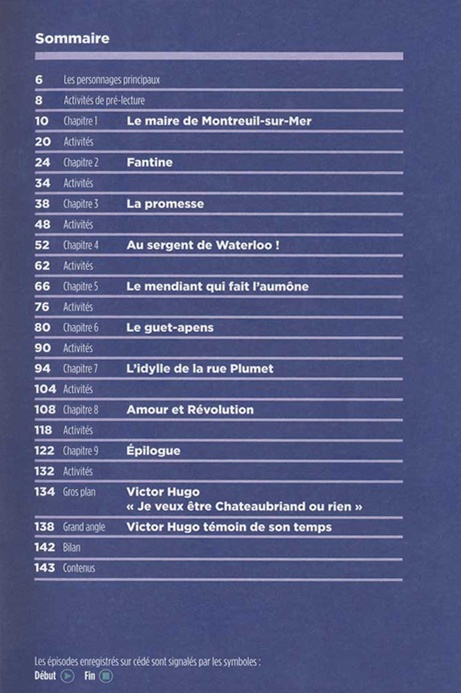 Les Misérables French Level 3+ Reader, Books: Teacher's Discovery