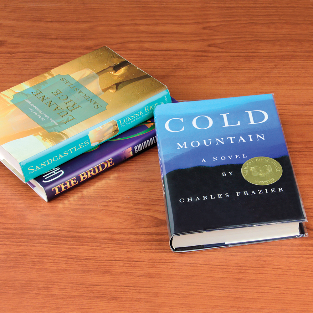 Protective Book Covers - Crystal Clear Book Covers - 25/Pkg