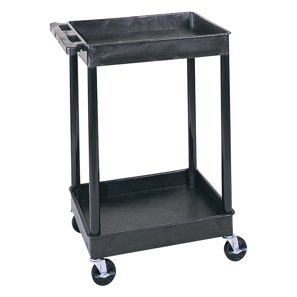 Utility Carts - LUXOR|H.WILSON Endura® Heavy-Duty Utility Cart - 2 Tubs