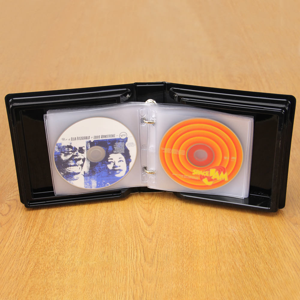 Today's Deals - CD-DVD Ring Binder Albums with Unlined Pages - 24 Disc