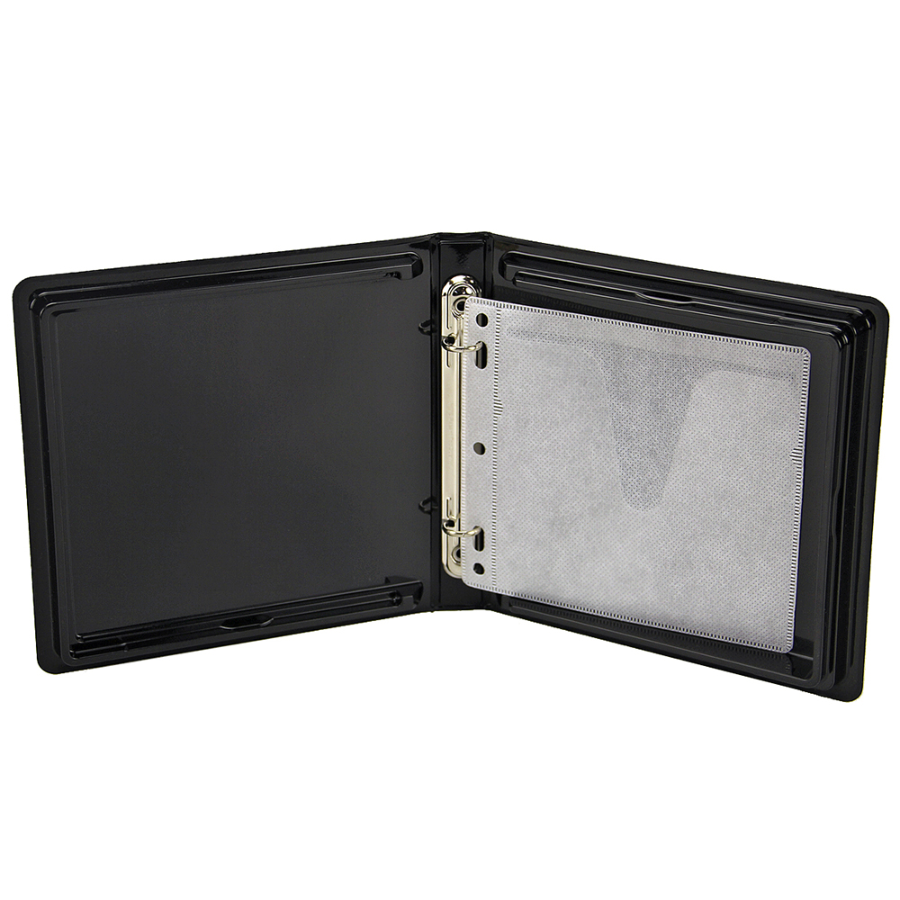 Main item Numbers - CD-DVD Binder Album with Lined Pages - 2 Disc