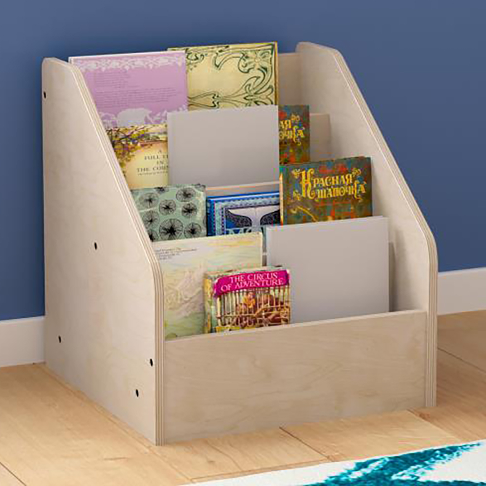 Children's Displays - Bright Beginnings 4-Tier Book Display Shelf