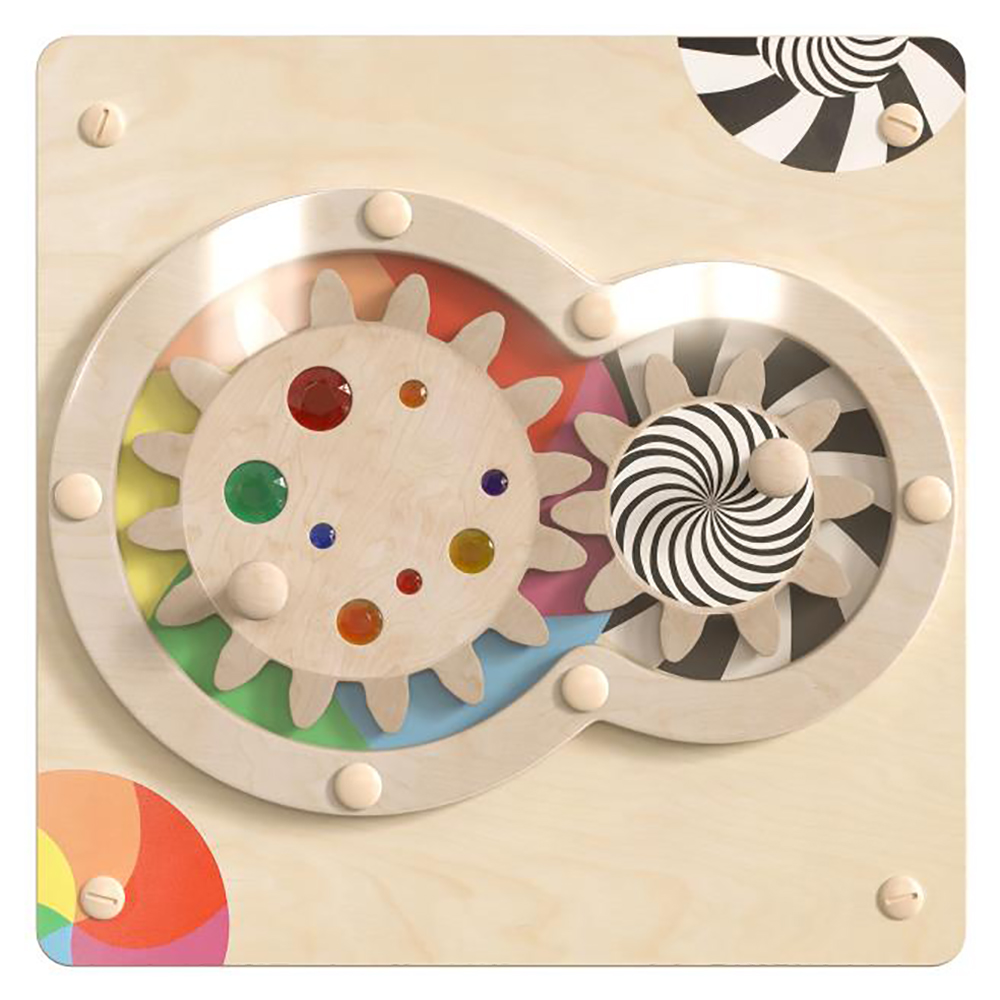 Sensory Panels - Bright Beginnings STEAM Wall Activity Board - Turning ...