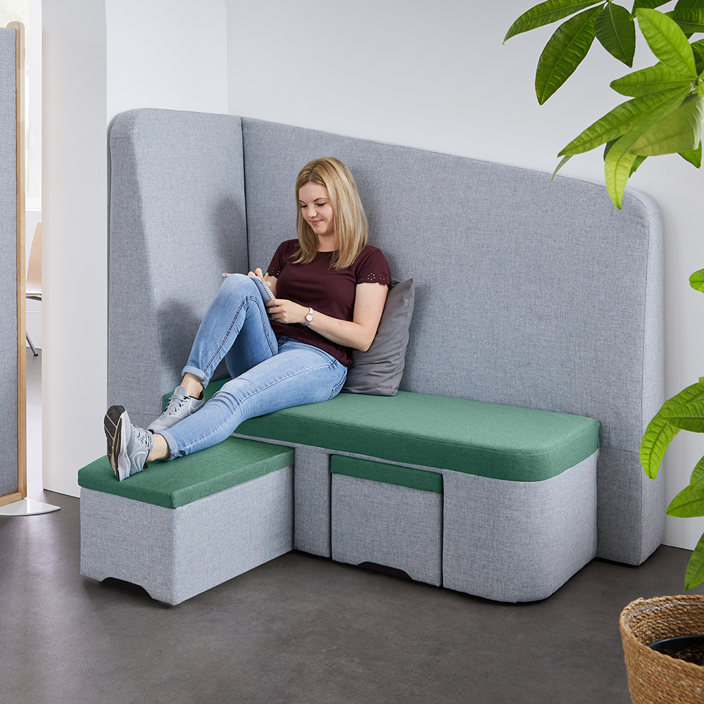 Modular Lounge Seating - HABA® Pro Breeze.upp High-Back Sofas