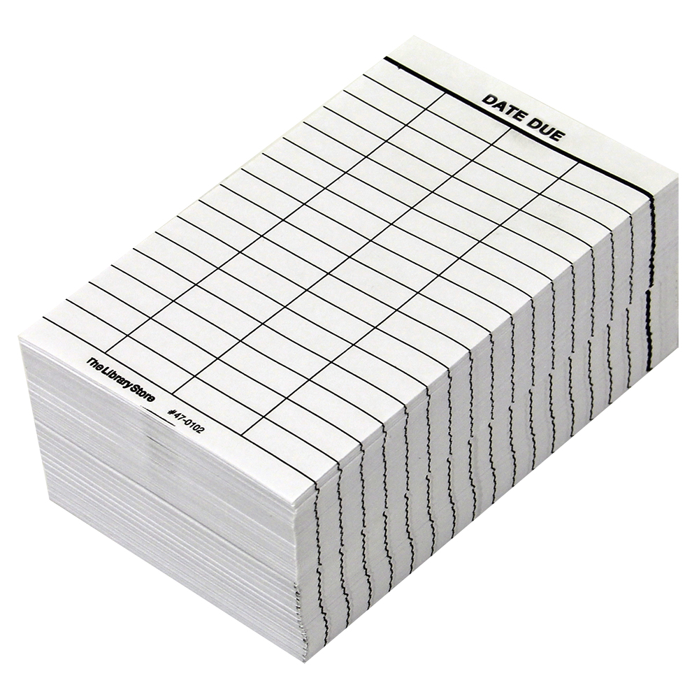 Date Due Slips - Date Due Slips - 4-Column