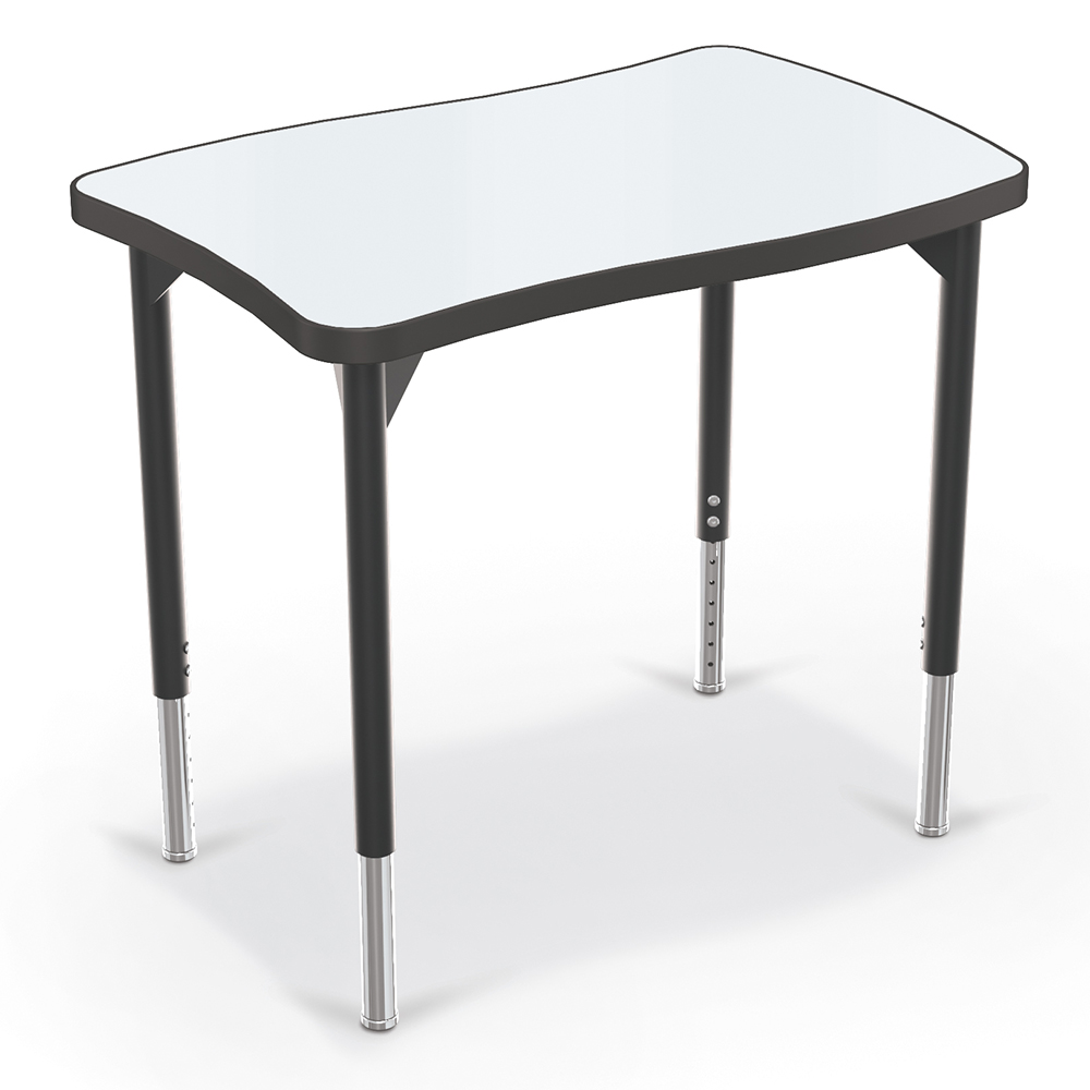 MooreCo Furniture - MooreCo® Hierarchy Creator Desks - Porcelain Tops