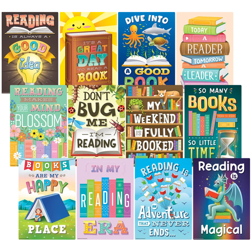 Posters - Reading Is Fun Small Poster Pack