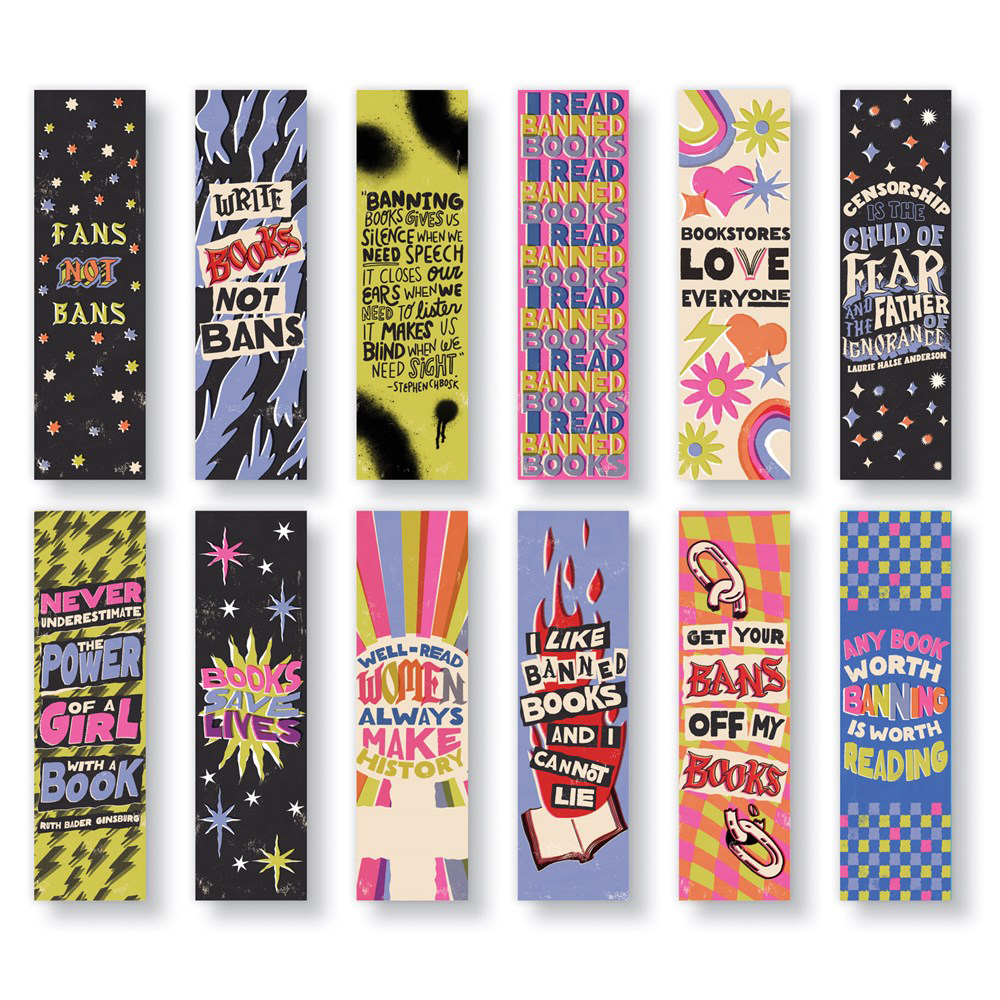 Bookmarks - I Read Banned Books Bookmark Box - 24/Pkg