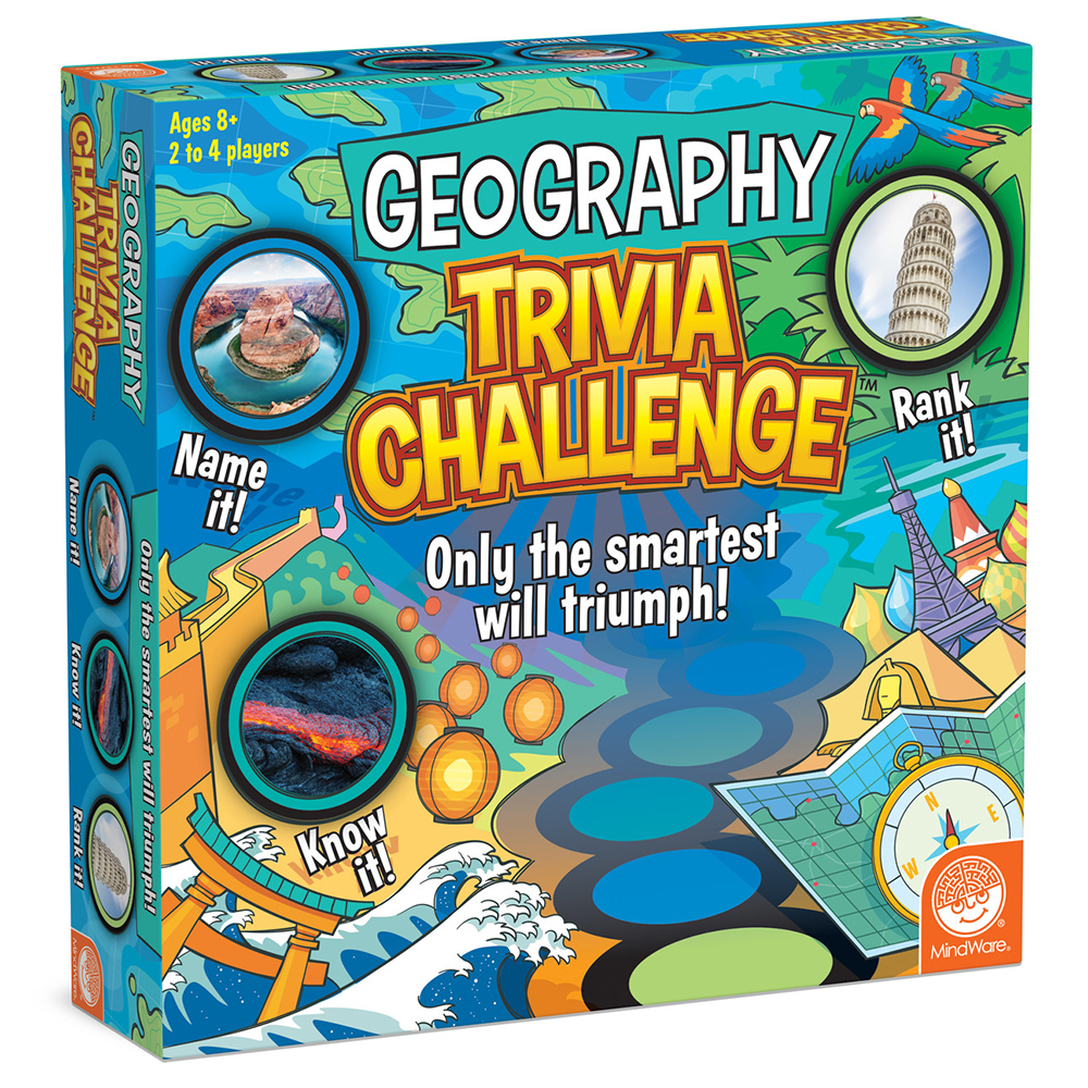 Games & Puzzles - Geography Trivia Challenge Game