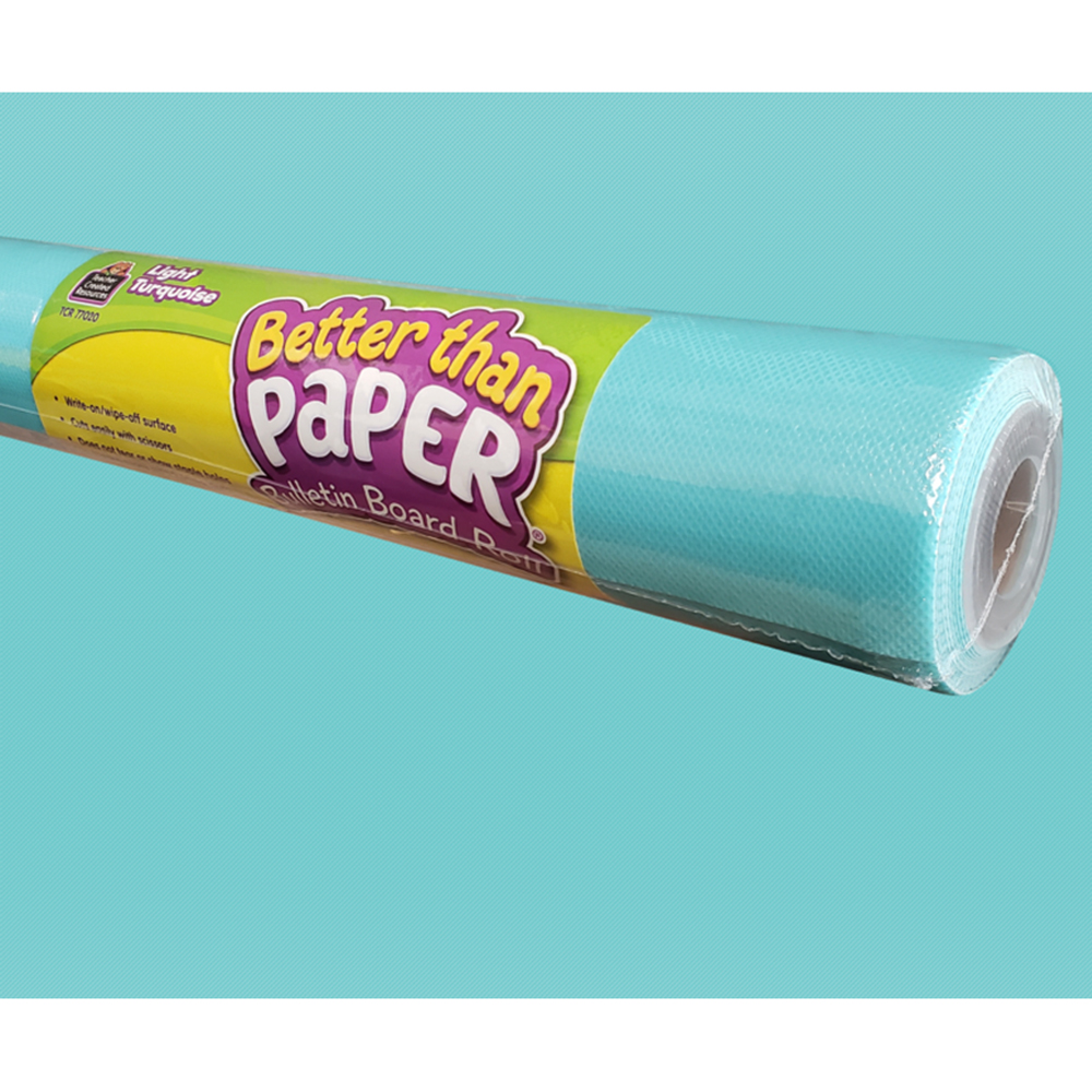 Bulletin Board Decor - Better Than Paper® - Light Turquoise