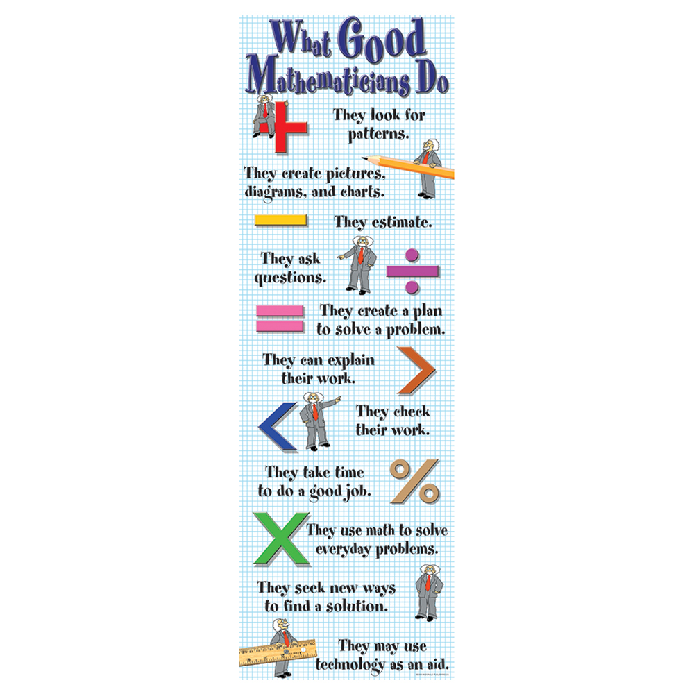 Posters - What Good Mathematicians Do Colossal Poster