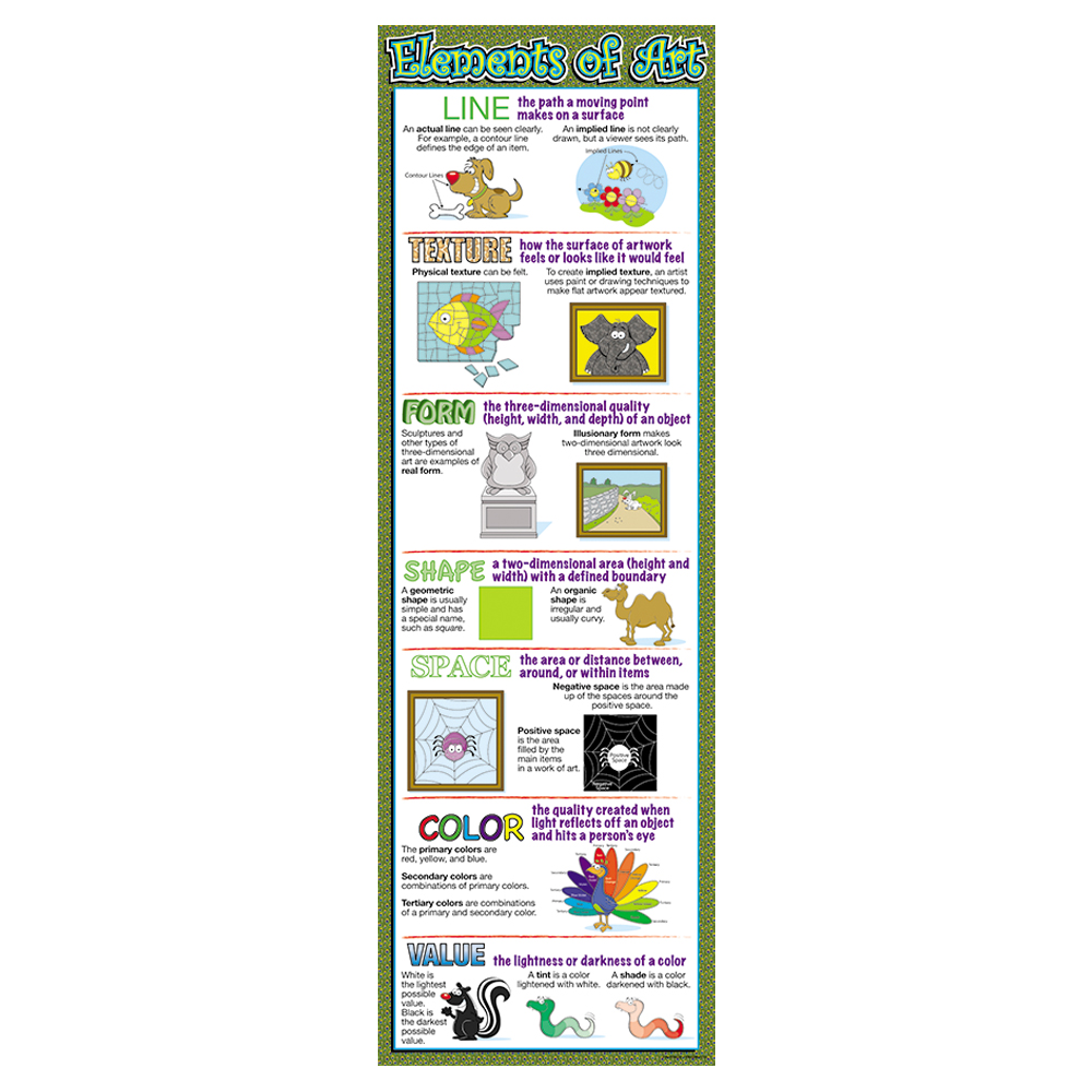 Posters - Elements of Art Colossal Poster