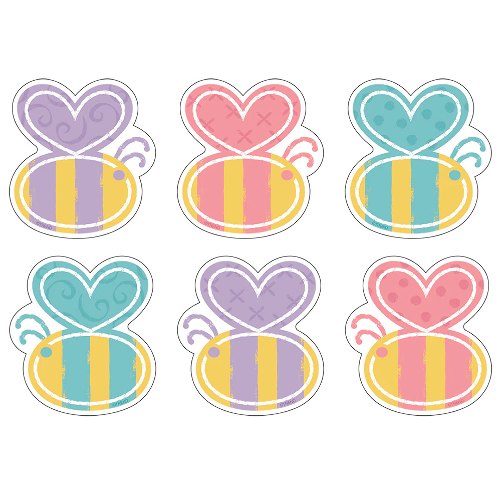 Bulletin Board Decor - Garden Bees Mini Accents Variety Pack