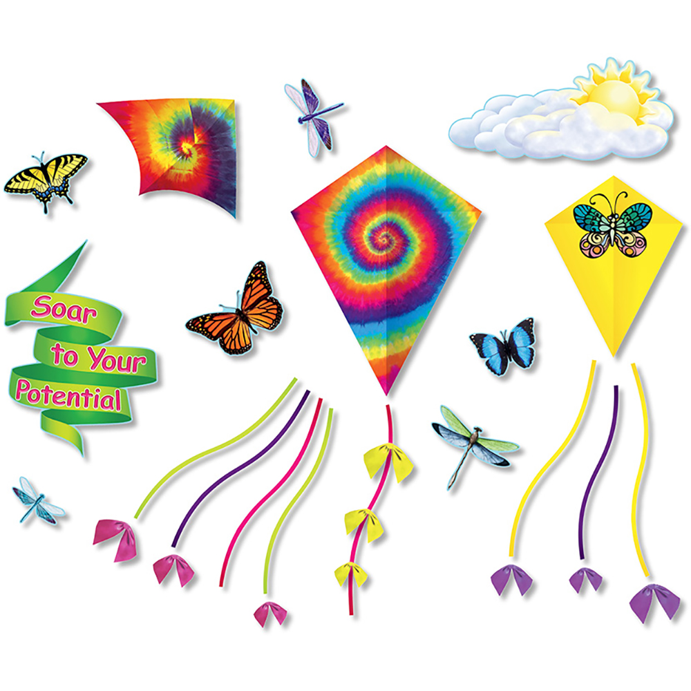 Bulletin Board Decor - Soar to Your Potential Bulletin Board Set