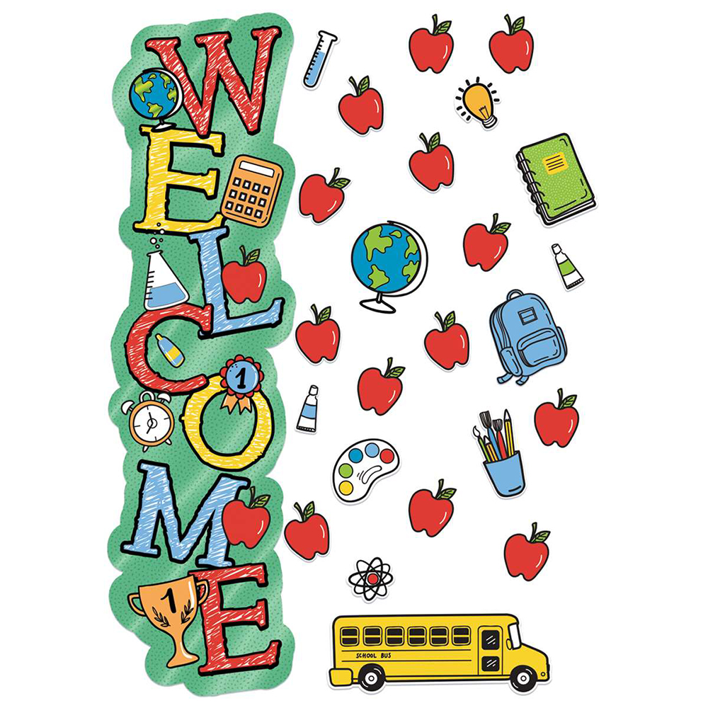 Door Decorations - Back to School Welcome All-In-One Door Decor Kit