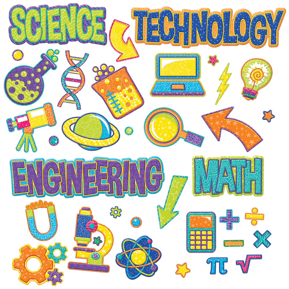 Bulletin Board Decor - STEM Explore and Discover Mini Bulletin Board Set