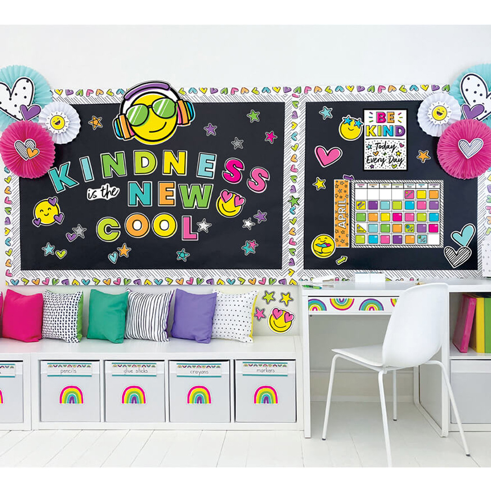 Bulletin Board Decor - Kindness Counts Mini Bulletin Board Set