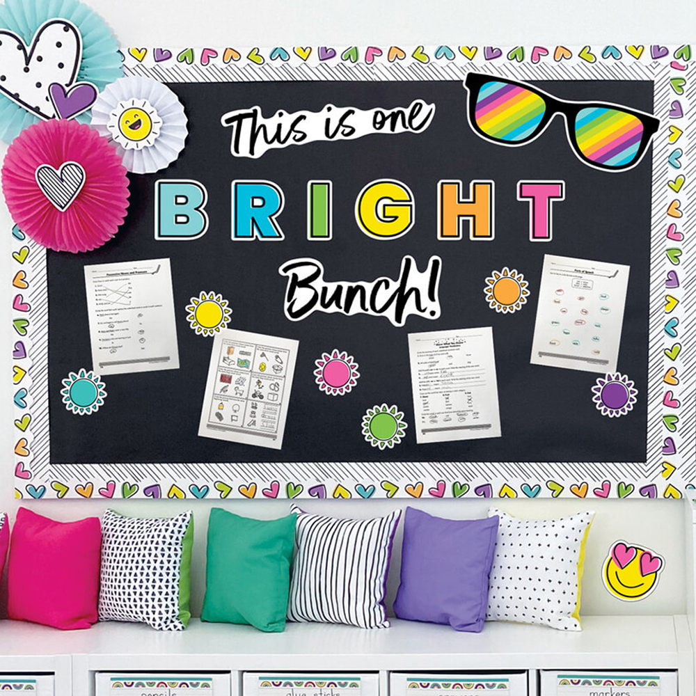 Bulletin Board Decor - This Is One Bright Bunch Bulletin Board Set