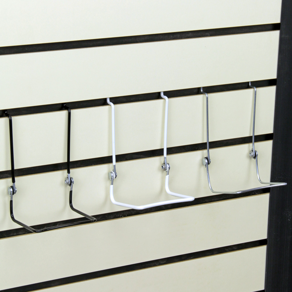 - Media Holder Slatwall Stand - 6 in.H x 3-1/4 in.W with 3 in. Lip
