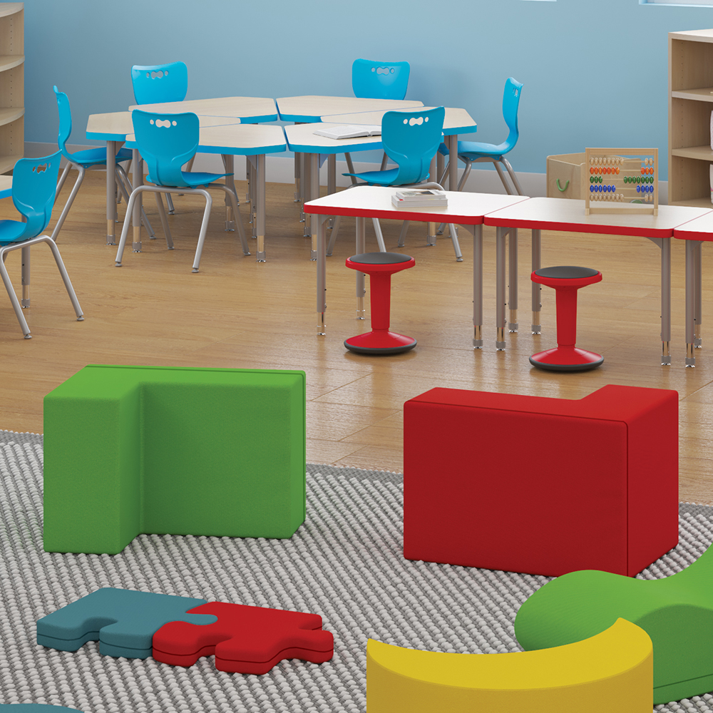 Children's Lounge Seating - MooreCo® Tinker Soft Seating