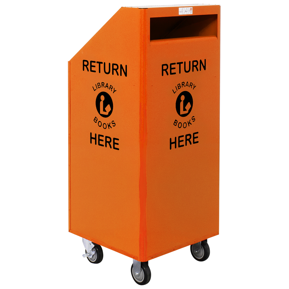 Library Book Returns - KINGSLEY EasyRoller Indoor Mobile Return