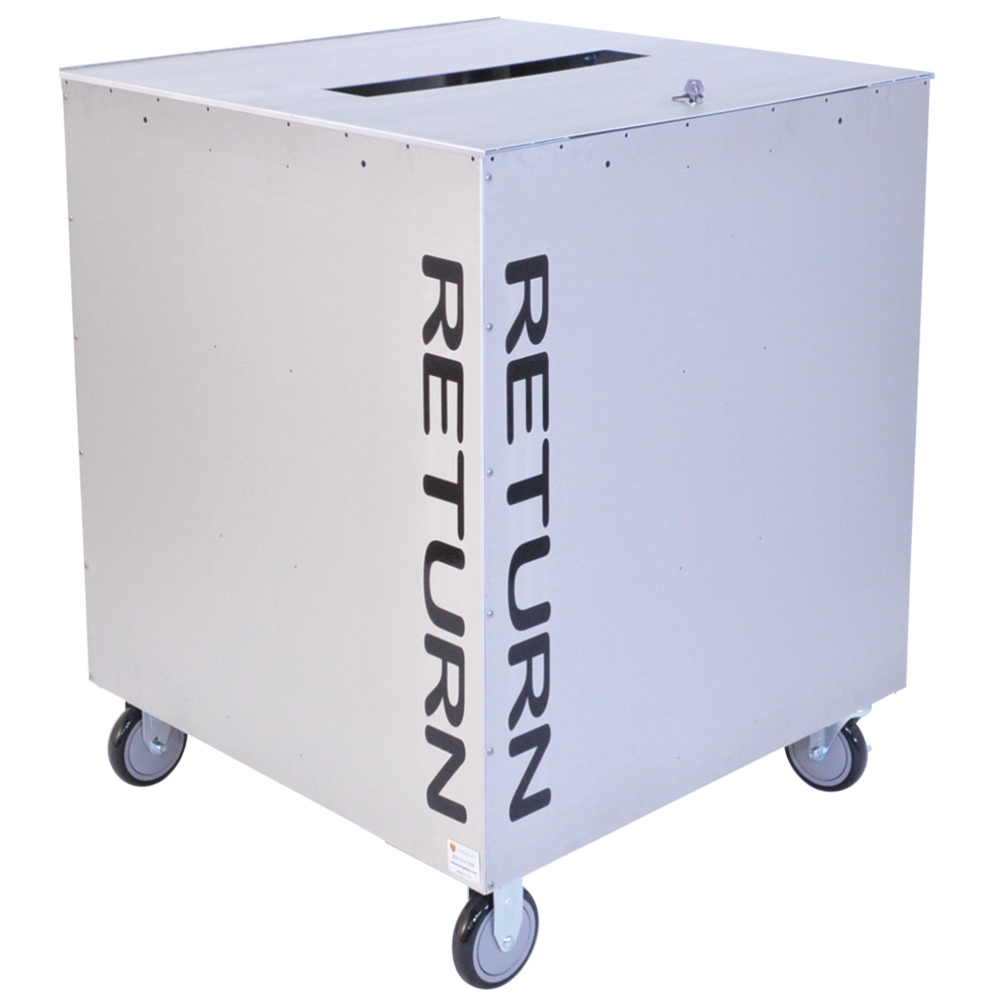 Library Book Returns - KINGSLEY 60 Series Easyroller Drop & Roll Cart