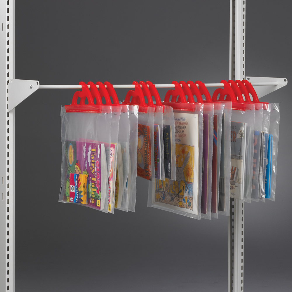Cantilever Shelving Accessories - estey® Steel Cantilever Hanging Media ...