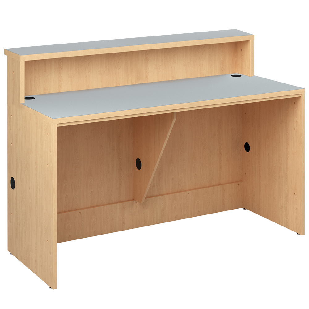 Main item Numbers - Russwood® Palette™ Wood Circulation Desk - 32 in.H ...