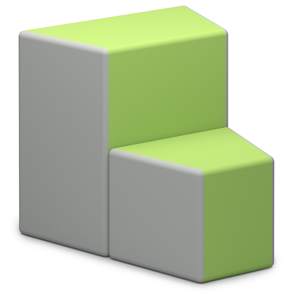 Main item Numbers - Russwood® VISIT Modular Seating - 2-Tier Inside ...