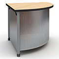 Paragon Information Commons Circulation Desk | Custom, Modular Desks