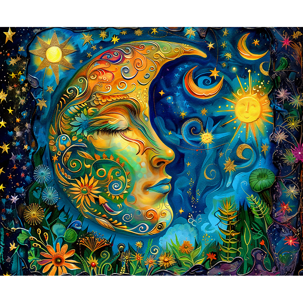 Games & Puzzles - Blue Moon Puzzle