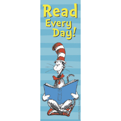 Bookmarks - Dr. Seuss™ Read Every Day! Cat in the Hat™ Bookmarks - 36/Pkg