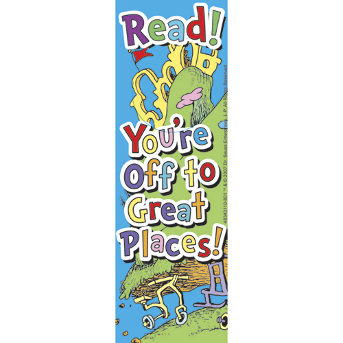 Bookmarks - Dr. Seuss™ Read! You're Off to Great Places! Bookmarks - 36/Pkg