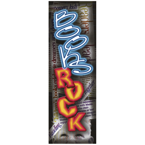 Bookmarks - Books Rock Motivational Bookmarks - 36/Pkg