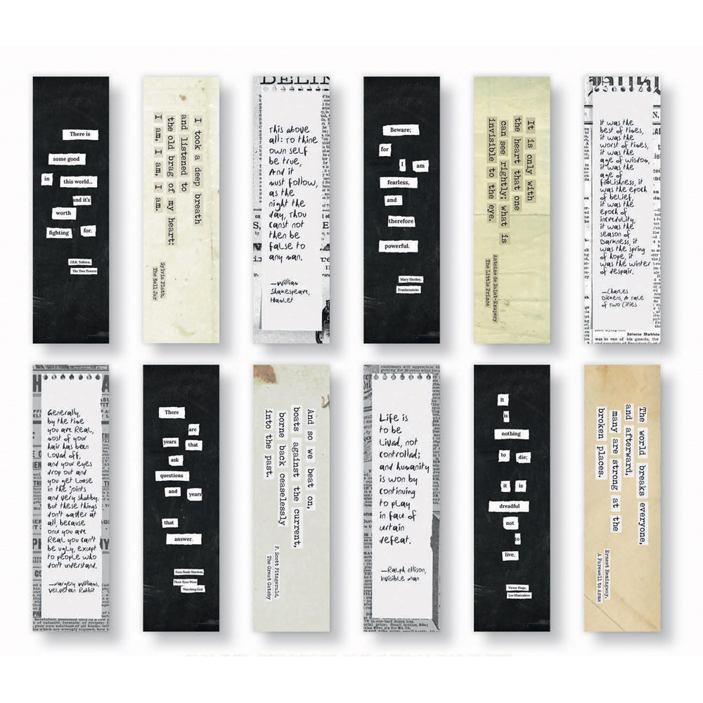 NEW PRODUCTS - Literary Bookmark Box - 24/Pkg