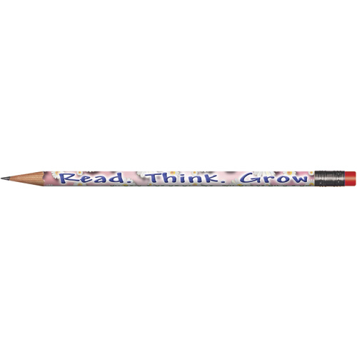 Pencils - Read. Think. Grow. Reading Motivational Pencils - 24/Pkg