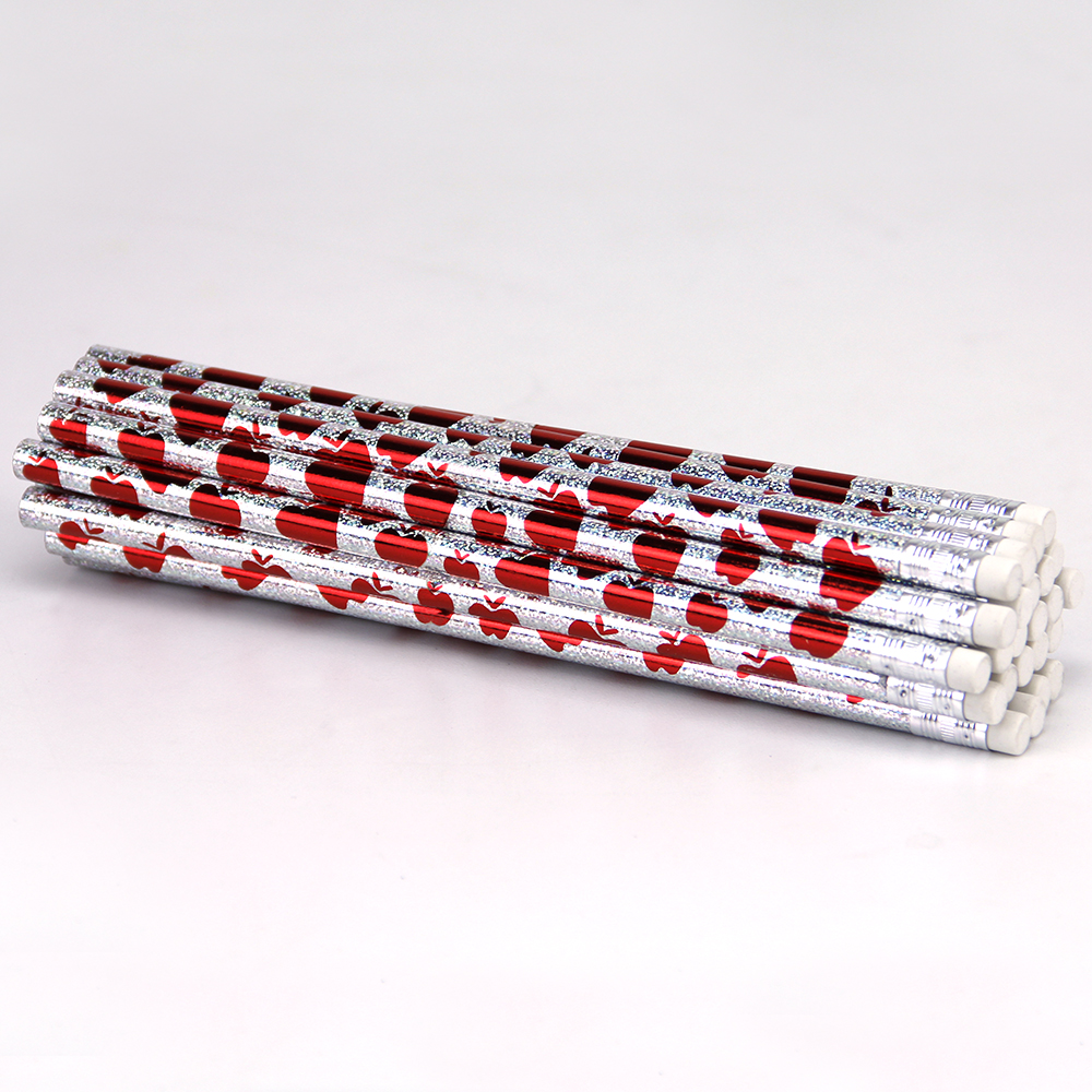 Pencils - Apple Twinkler Pencils - 24/Pkg