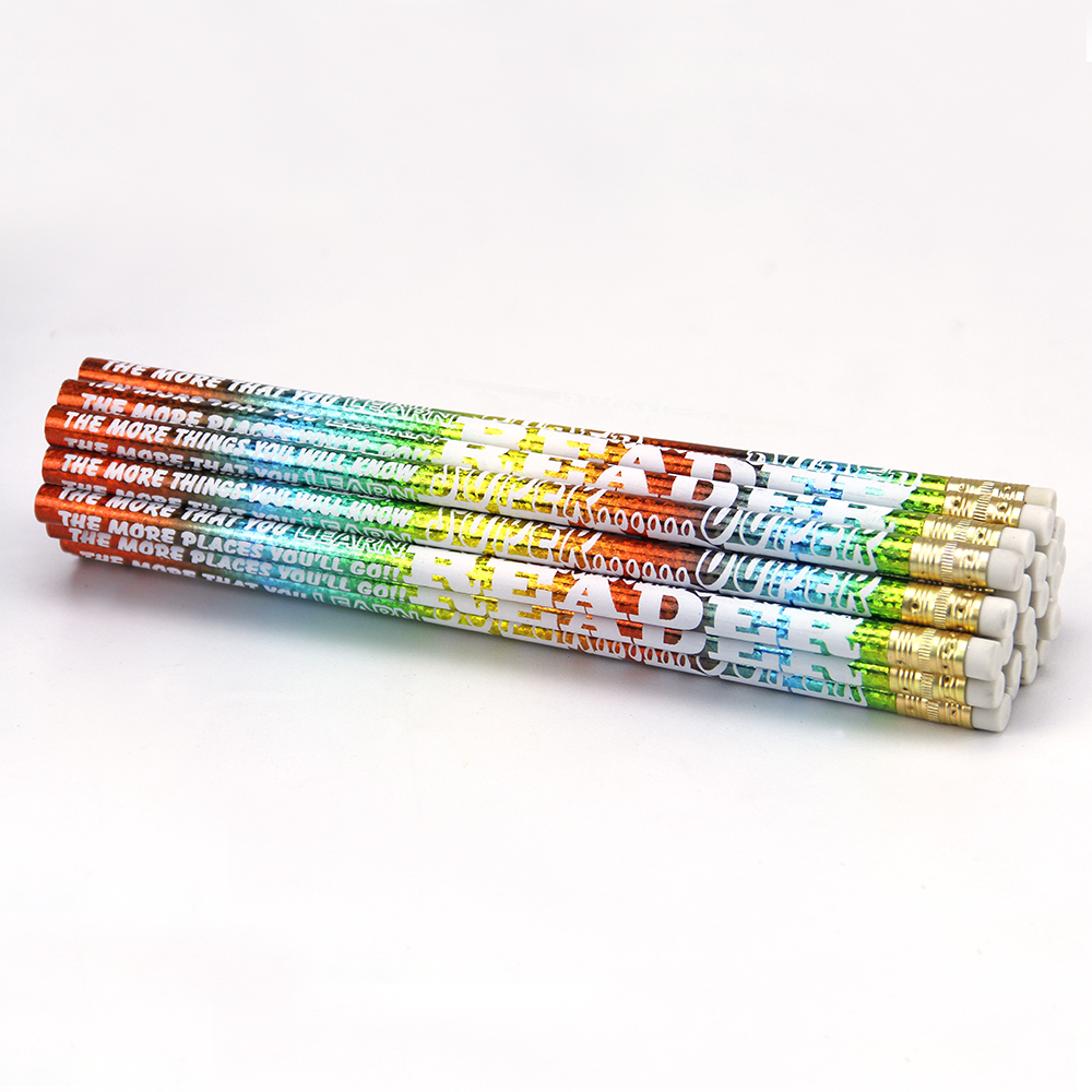 Pencils - Super-Duper Reader Motivational Pencils - 24/Pkg