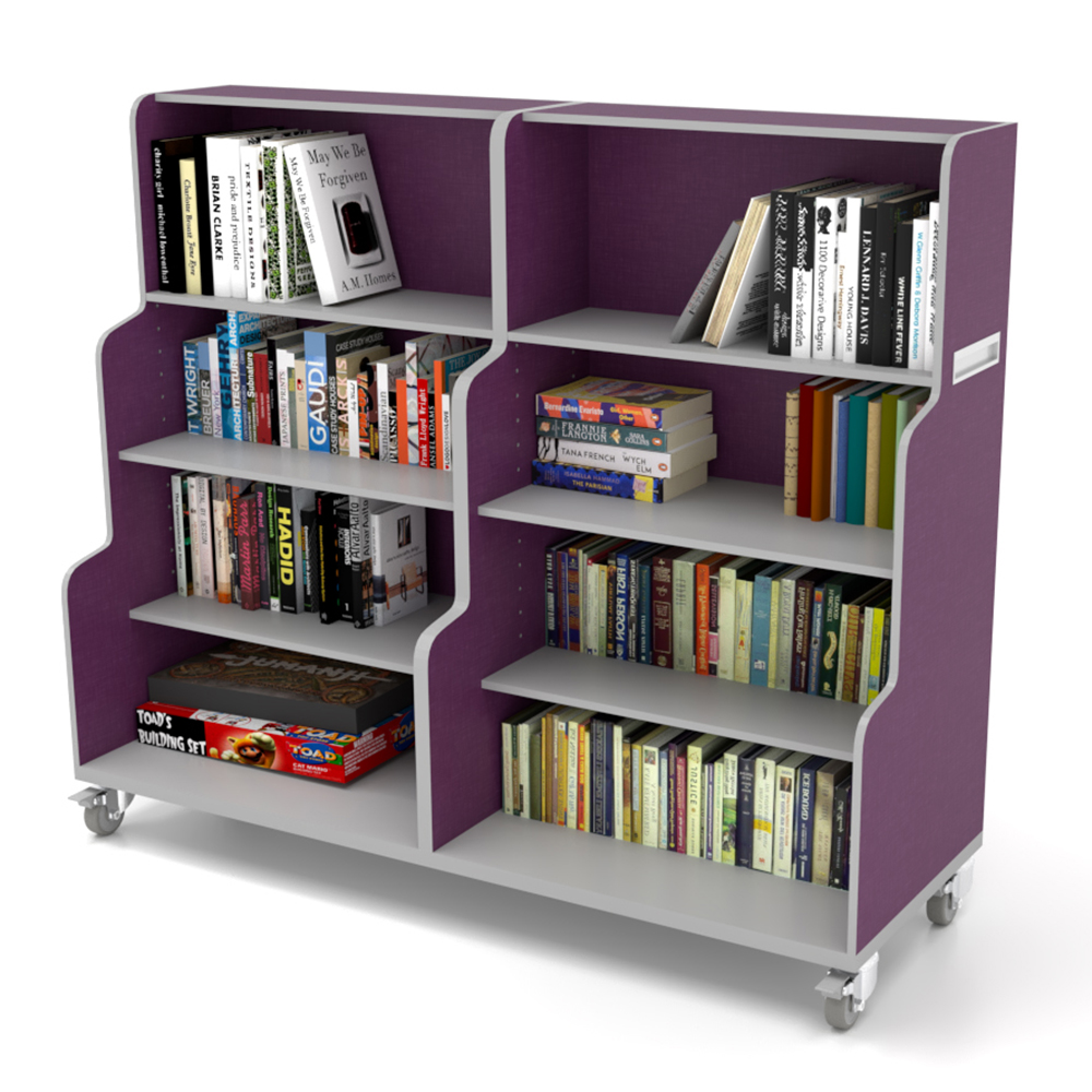 Mobile Library Shelving - cef Hideaway Bookshelf