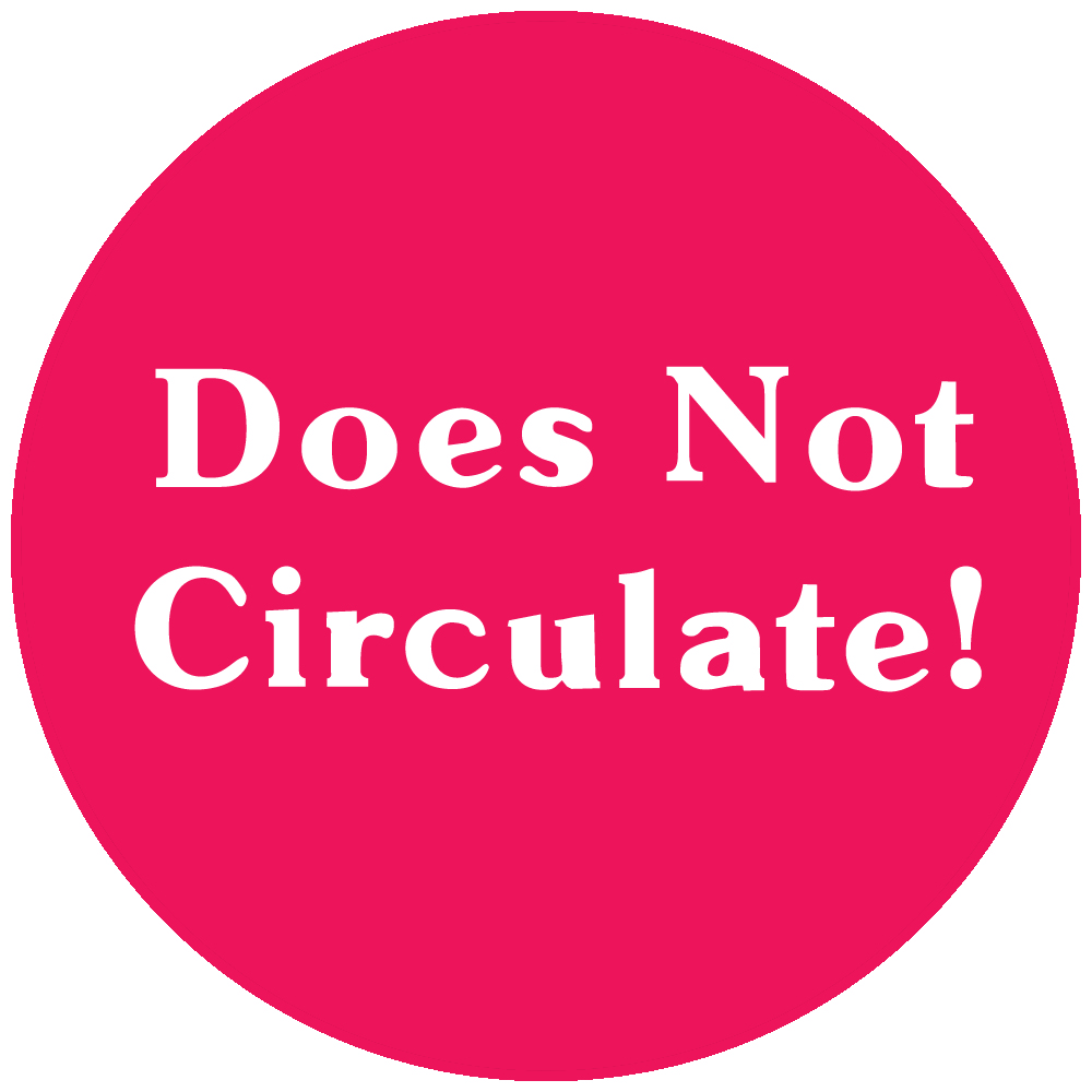 Circulation & Classification Labels - Information Dot Labels - Does Not ...
