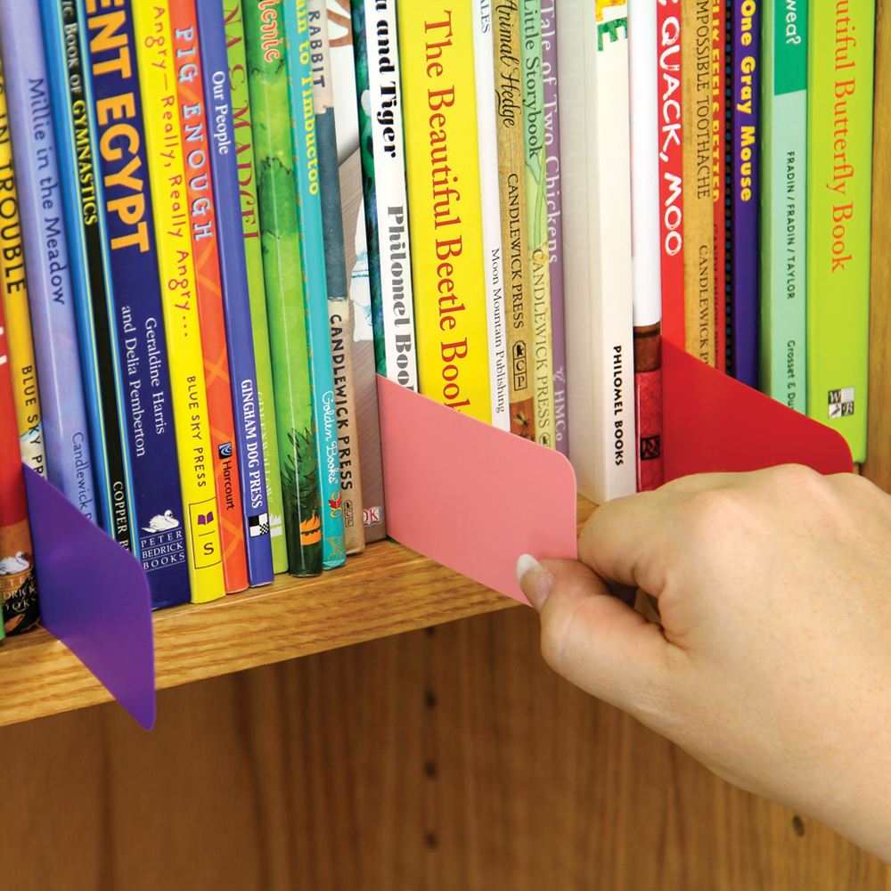 Shelf Markers - Economy Colored Shelf Marker Set - 24/Assortment