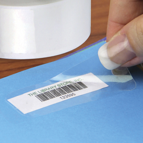 Label Protectors - Dura-Gloss™ Super Stick Bar Code Label Protectors