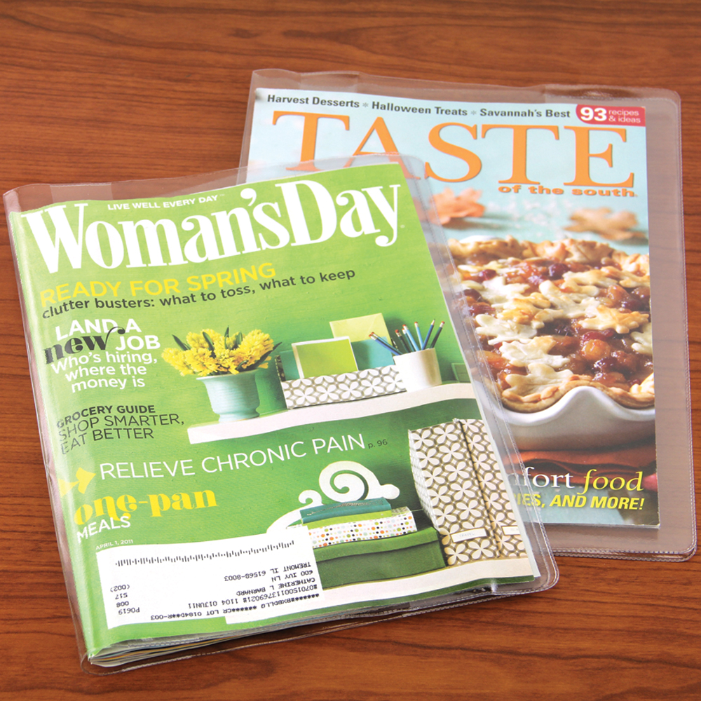 Magazine & Periodical Protection - Vista-Gloves Slip-On Magazine Covers