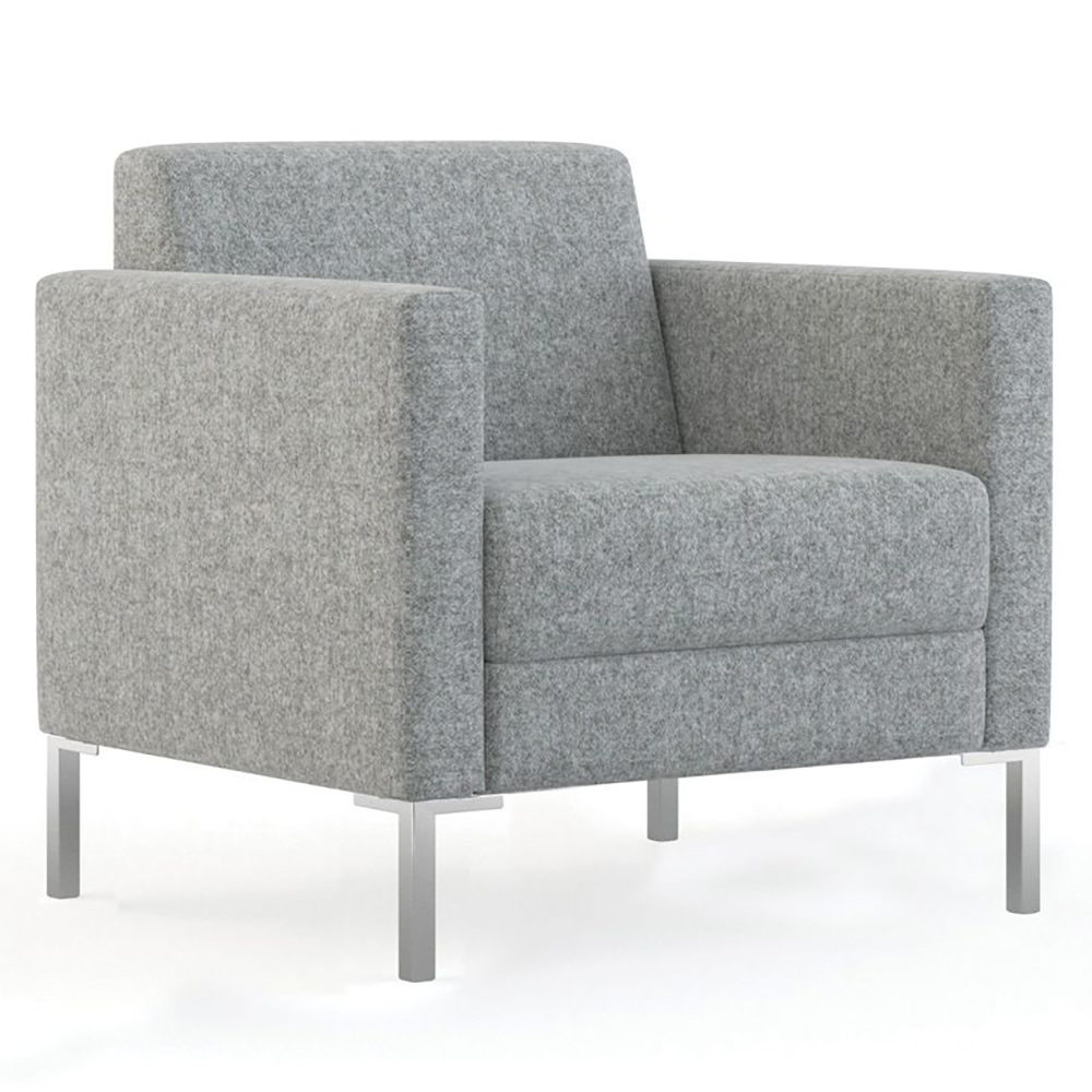 Main item Numbers - JSI Teekan Lounge Seating - Lounge Chair with Arms