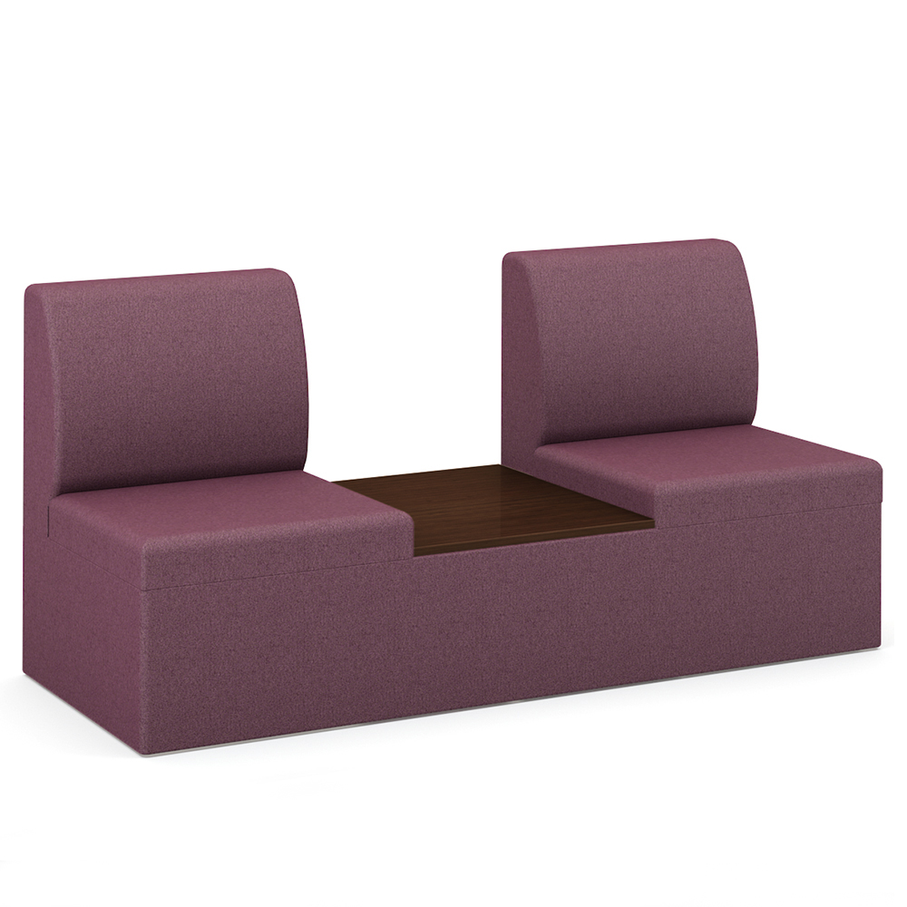Main item Numbers - HPFI® Nexxus Modular Lounge Seating - Right & Left Seat w/Middle Table